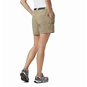 Columbia Women's Sandy River Cargo Short Shorts, tusk, Mx6