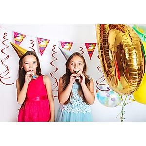 30 Pcs Burgundy Swirls Decorations Hanging Swirl Decorations Party Streamers for Party Decorations Ceiling