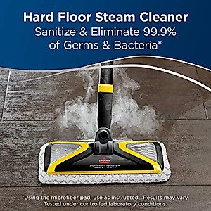BISSELL Power Steamer Heavy Duty 3-in-1 Steam Mop and Handheld Steamer for Indoor and Outdoor Use: Garage, Workshop, Auto, Boat, Recreational Vehicles; Windows, Outdoor Furniture and Decks; 2685A