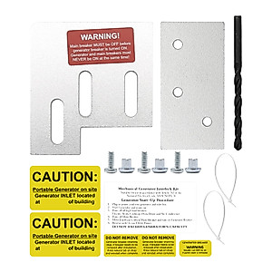 Hoypeyfiy Square D Generator Interlock Kit for Homeline 150 200, SD200A 1 3/8 inches Installation Space