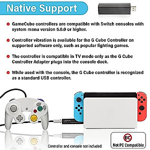Nyko Controller Adapter - Single USB Wired Adapter for Nintendo Switch, Compatible with Super Smash Bros.