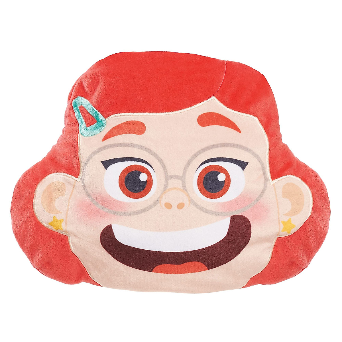 Disney and Pixar Turning Red Meilin Lee Reversible 11-inch Plushie Character Head, Kids Toys for Ages 3 Up by Just Play