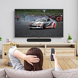 Soundbar Mount for Sonos Ray Sound Bar includes All Necessary Mounting Hardware, Floating Style Soundbar Wall Bracket for Under TV or above, Easy to Install, Black