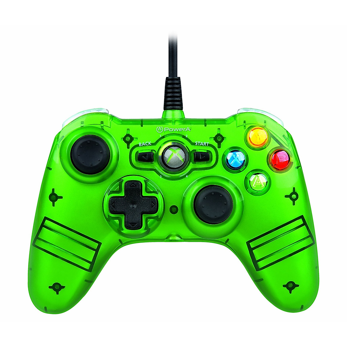 PowerA Mini Pro EX Controller for Xbox 360 - Green (Wired)