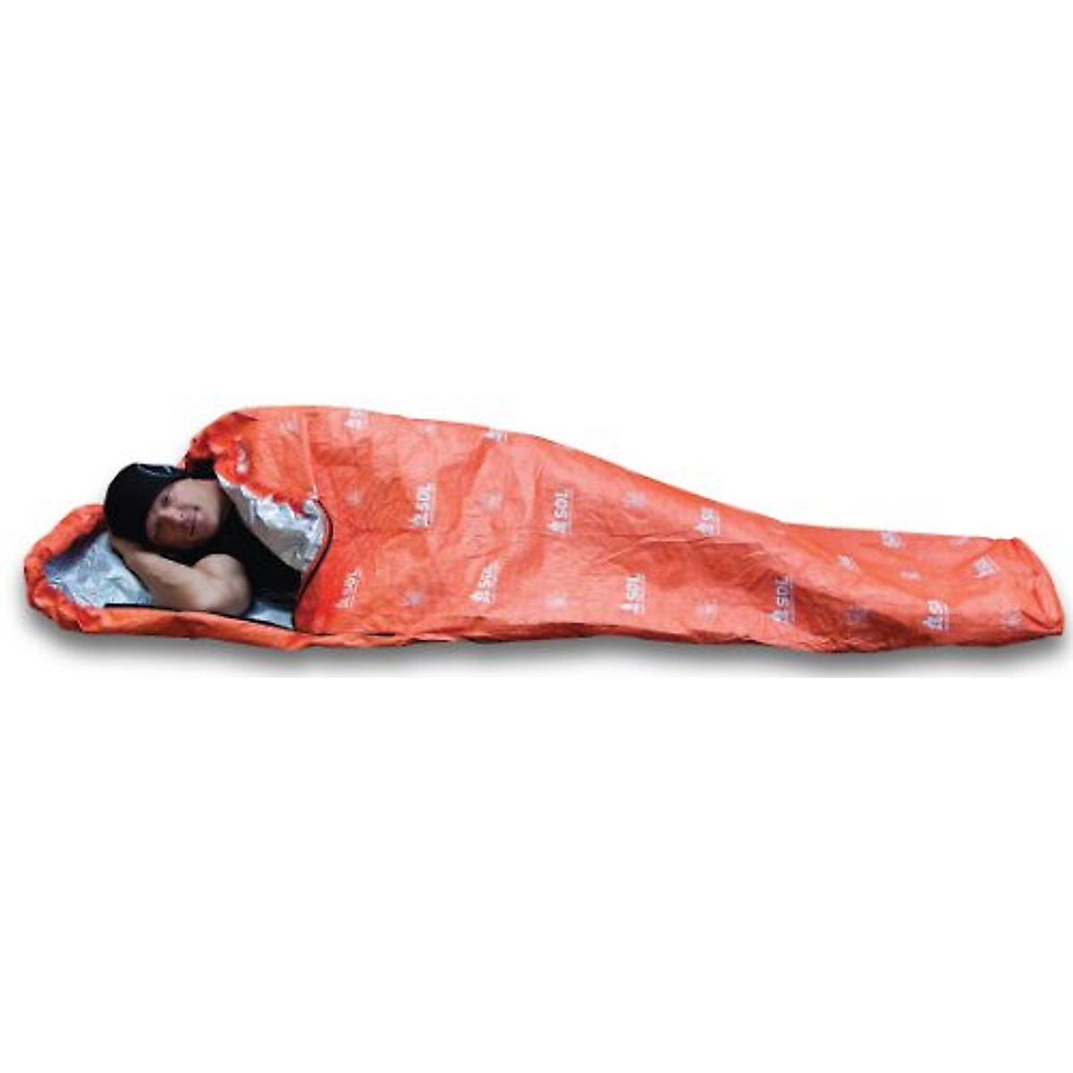 Survive Outdoors Longer 70% Reflective Escape Bivvy, Orange