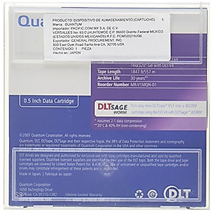 Quantum 1pk VS160 80/160GB DLT-V4 160/320GB Tape Catridge (MR-V1MQN-01)