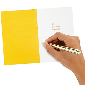 Hallmark Signature Birthday Card (Happy Happy Happy)