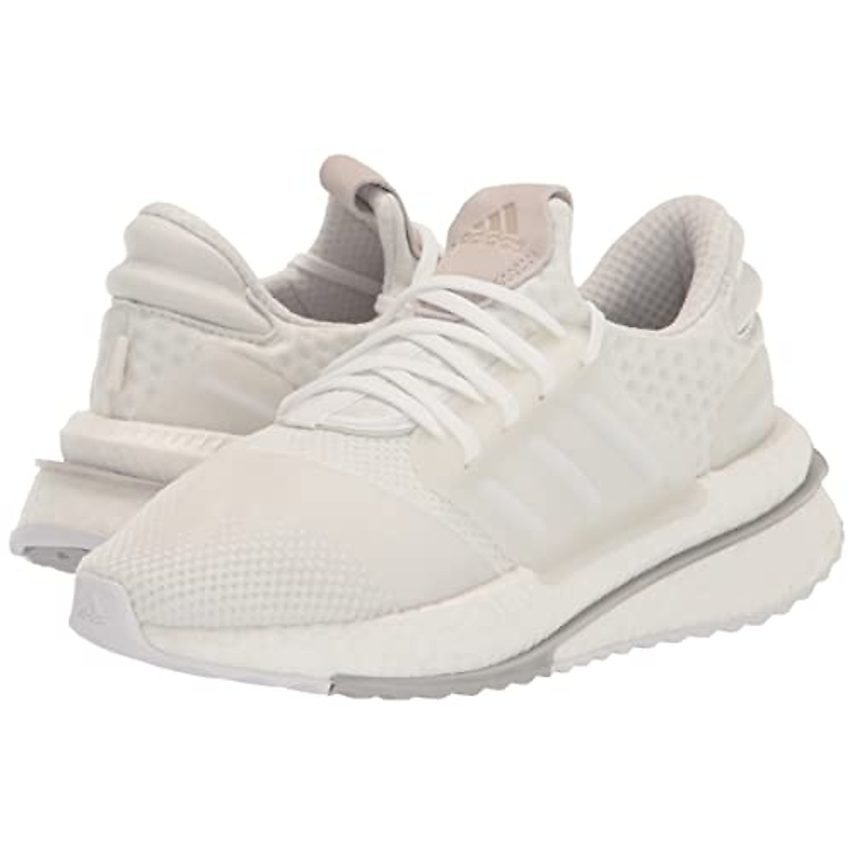 adidas Women's X_PLRBOOST Running Shoe, White/Crystal White/White, 7.5