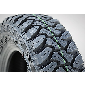 Accelera M/T-01 Mud Off-Road Light Truck Radial Tire-LT235/75R15 235/75/15 235/75-15 104/101Q Load Range C LRC 6-Ply BSW Black Side Wall