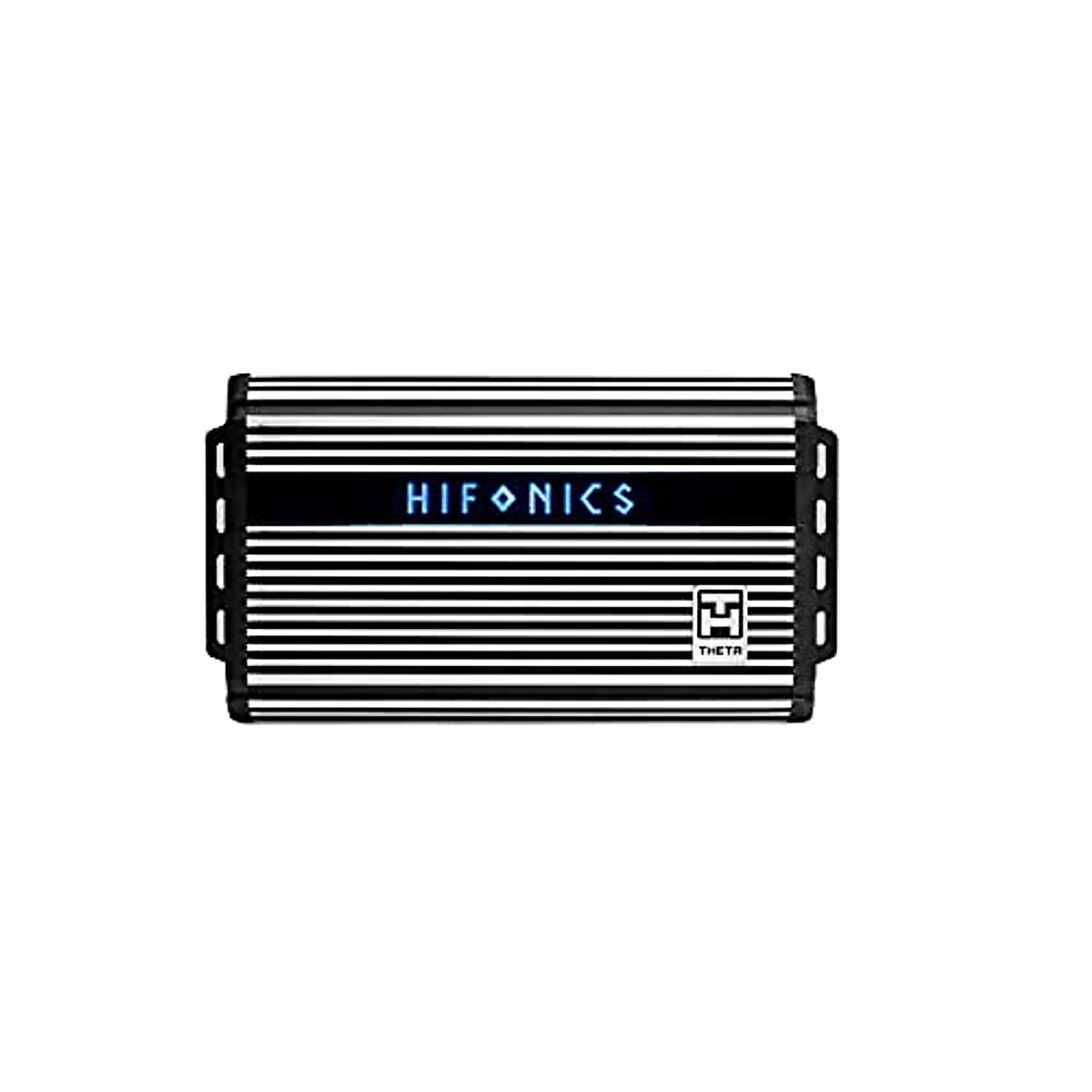Hifonics ZTH-1425.4D Zeus Theta Compact Full Range 4 Channel Car Audio Amplifier (Silver) – Class D Amp, 1400-Watt, Onboard Electronic Crossover, Built-in Bass Control, Bridgeable