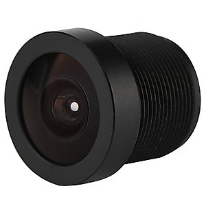 2.1mm Camera Lens, 150° Wide Angle HD IP Camera CCTV Lens for 1/3'' & 1/4'' CCD Chips Support Night Vision, 24-Hour for Security Surveillance Default
