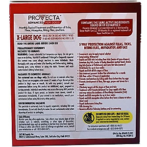 Provecta 4 Month Advanced for Extra Large Dogs (Over 55 lbs)