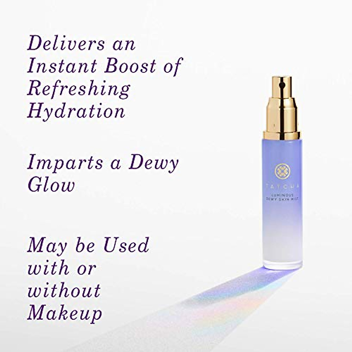 TATCHA Luminous Dewy Skin Mist: Refreshing Hydration for Glowing Skin Anytime - 40 ml / 1.35 oz