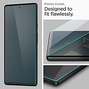 Spigen Tempered Glass Screen Protector [GlasTR AlignMaster] designed for Pixel 6a (2022) - 2 Pack