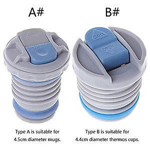 4.4cm/4.5cm Thermos Bottle Plug Vacuum Flask Lid Leak Proof Flask Lid Thermo Mug Stopper Thermos Cover Portable Universal Travel Mug Accessories
