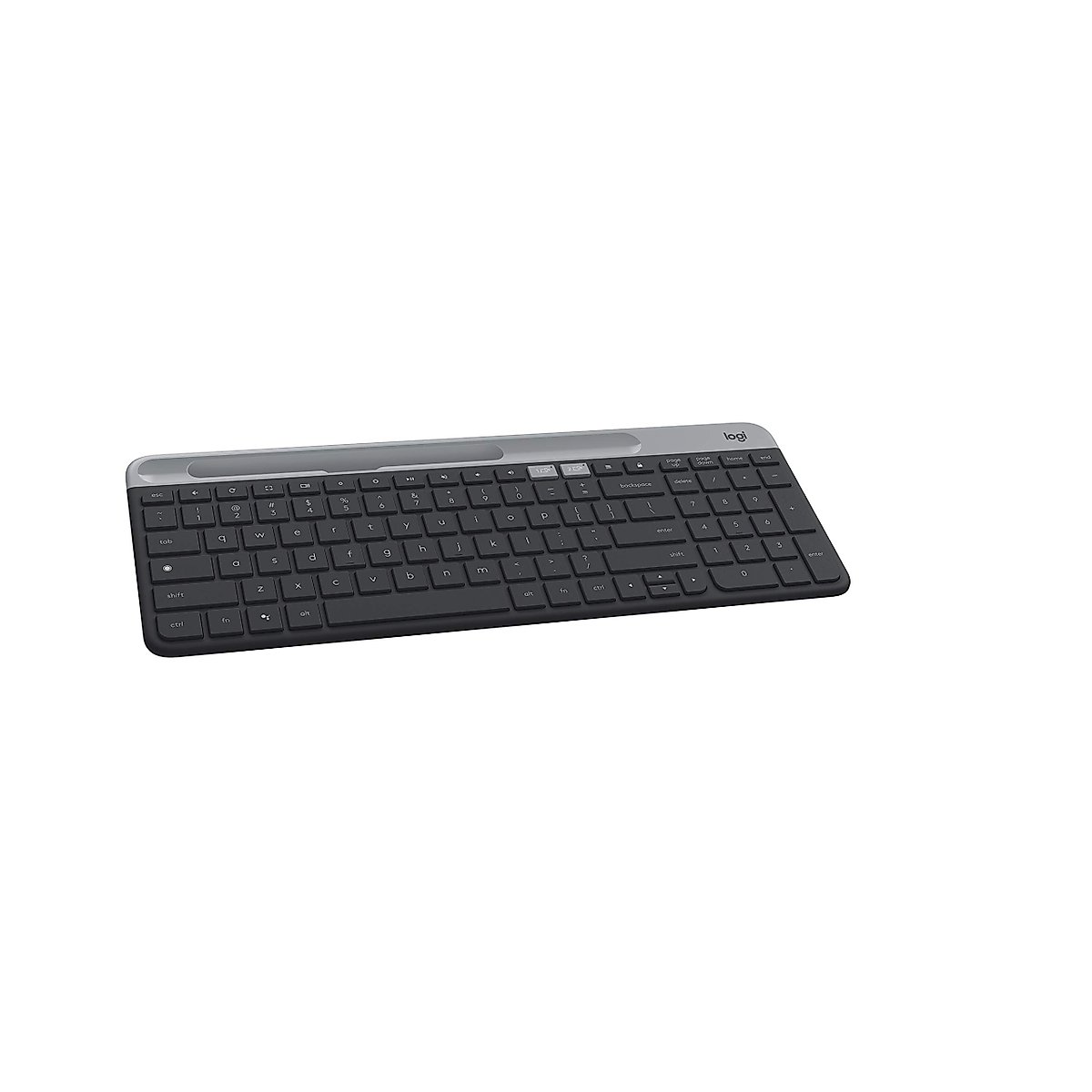 Logitech K580 Slim Multi-Device Wireless Keyboard for Chrome OS - Bluetooth/USB Receiver, Easy Switch, 24 Month Battery, Desktop, Tablet, Smartphone, Laptop Compatible