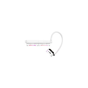 NZXT Kraken Z53 RGB 240mm - RL-KRZ53-RW - AIO RGB CPU Liquid Cooler - Customizable LCD Display - Improved Pump - Powered by CAM V4 - RGB Connector - Aer RGB 2 120mm Radiator Fans (2 Included) - White