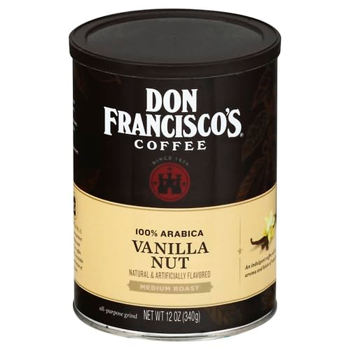 Don Francisco's Vanilla Nut Flavored Ground Coffee, 12 oz Can