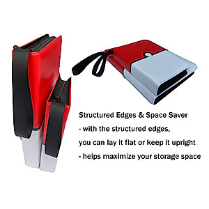 Binder for Pokemon Card Binder of 400 Card Collection/4 Pocket Card Binder/Trading Card Binder/Card Album with Zipper, 50 Sheets