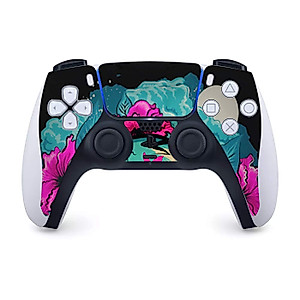 ITS A Skin Skins Compatible with Sony Playstation 5 Console Disc Edition - Protective Decal Overlay Stickers wrap Cover - Skull Dia De Los Muertos Design Bird