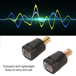 to 0.78mm 2 Pin Adapter for CKS1100 E40 E70 - Lossless Sound, Compact Design - Professional Adapter with Premium Material for Audio Technica LS200 LS300 LS400 CKR90 CKR100