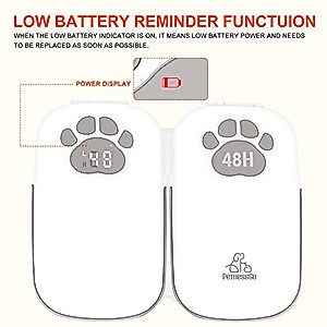 Automatic Cat Feeder Wet Food 2 Cat, 2 Meal Smart Pet Feeder, Low Noise Timed Feeder for Cats & Dogs, Dry or Semi-Moist Pet Food Dispenser, 1-48 Hours Microchip Cat Feeder, Auto-On Smart Pet Feeder