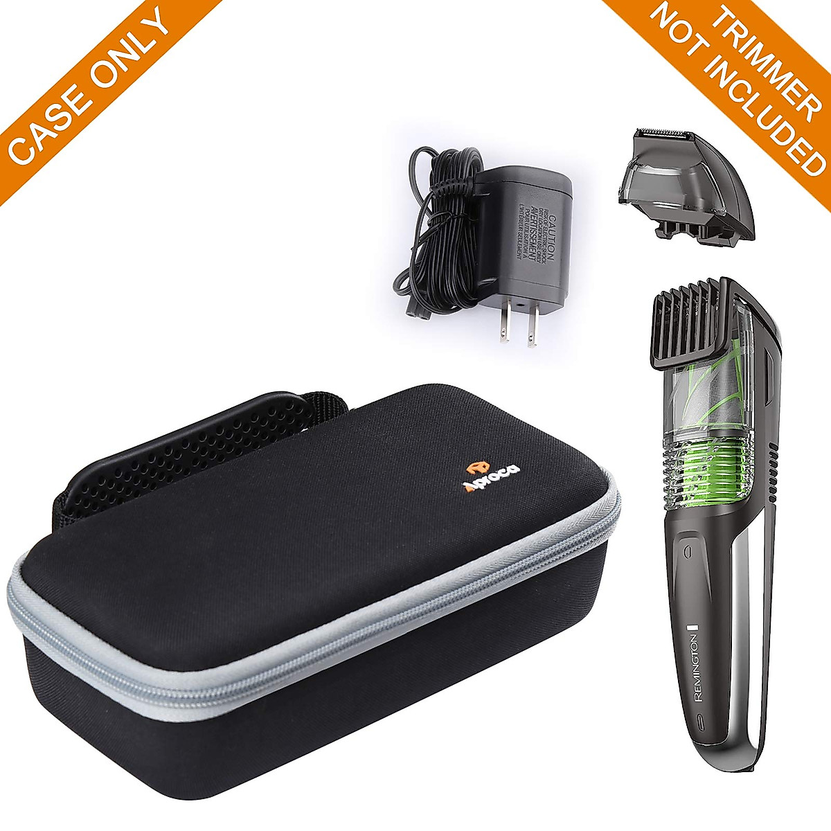Aproca Hard Storage Travel Storage Case for Remington MB6850 Vacuum Stubble and Beard Trimmer