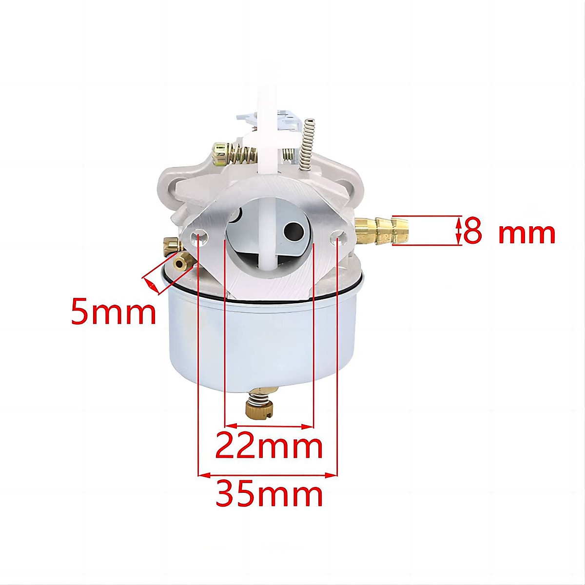 Fremnily 631954 632371 Carburetor compatible with Tecumseh Snow Blower 632371A H50 HSK50 H60 HSK60 H70 H80 HSK70 7HP Snowblower Snowthrower Engine