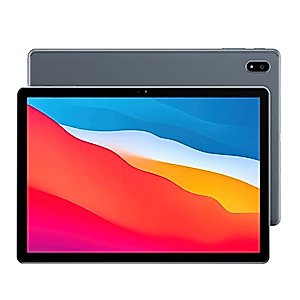 PUSOKEI 10.5in Tablet, Android 11 Tablets, Octa Core Processor, 8GB RAM 128GB ROM, 1920x1280 IPS Screen, 5G 2.4G WiFi, BT, 5MP 8MP Camera, 4G LTE Calling Tablet(Grey)