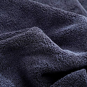 900 GSM 100% Egyptian Cotton Towel,Oversized Bath Towels - Heavy Weight & Absorbent - top Luxury Bath Towels at a Seven-Star Hotel in Dubai,28 x 60 inches,2-Piece (Violet)