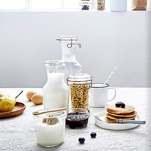 Lock-Eat Preserving Jar, 7.1 x 7.1 x 16.7 cm