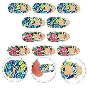 SOLUSTRE Computer Camera Computers Laptops 10Pcs Flower Sticker Laptop Camera Cover Tablet Camera Slide Webcam Privacy Blocker Webcam Cover Tablet Computer Camera Computers Laptops