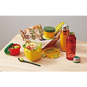 Skater STLB0-A Stainless Steel Lunch Box, Cold and Heat Retention, 16.2 fl oz (480 ml), Marche