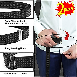 Balteus Shirt Stay Belt Keeps Shirt Tucked for Men Police Hiker and Military Hidden Suspender Belt Keep Shirt Neat for Work