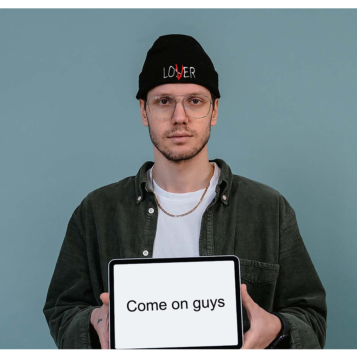 jiaozhen Cuffed Beanie Hats for Women, Knitted beanieie - Unisex Embroidery Skull Cap, Warm Hats,Lightweight Beanies Black