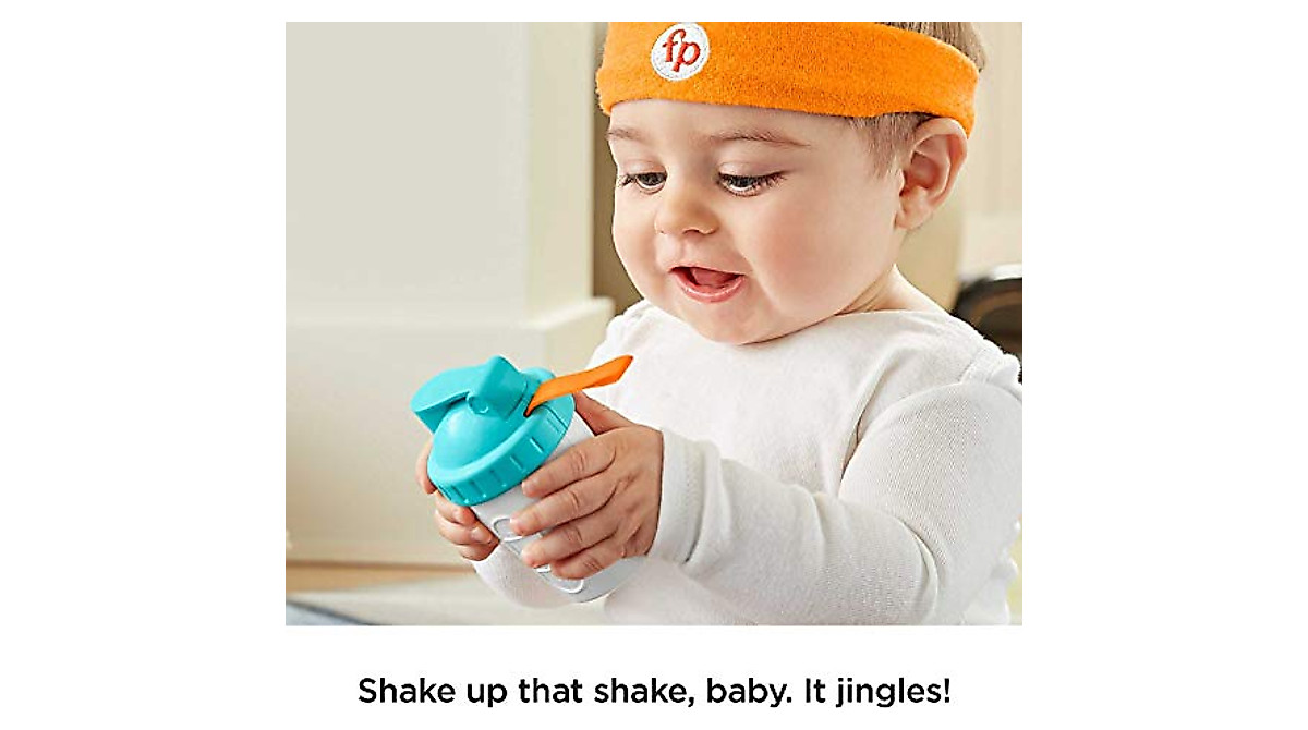 Fisher-Price Baby Biceps Gift Set - Fun Gym-Themed Toys for Infant ...