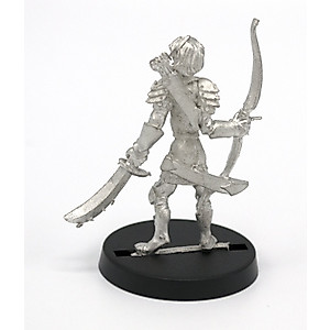 Stonehaven Miniatures Elf Ranger Figure (for 28mm Scale Table Top War Games) - Made in USA