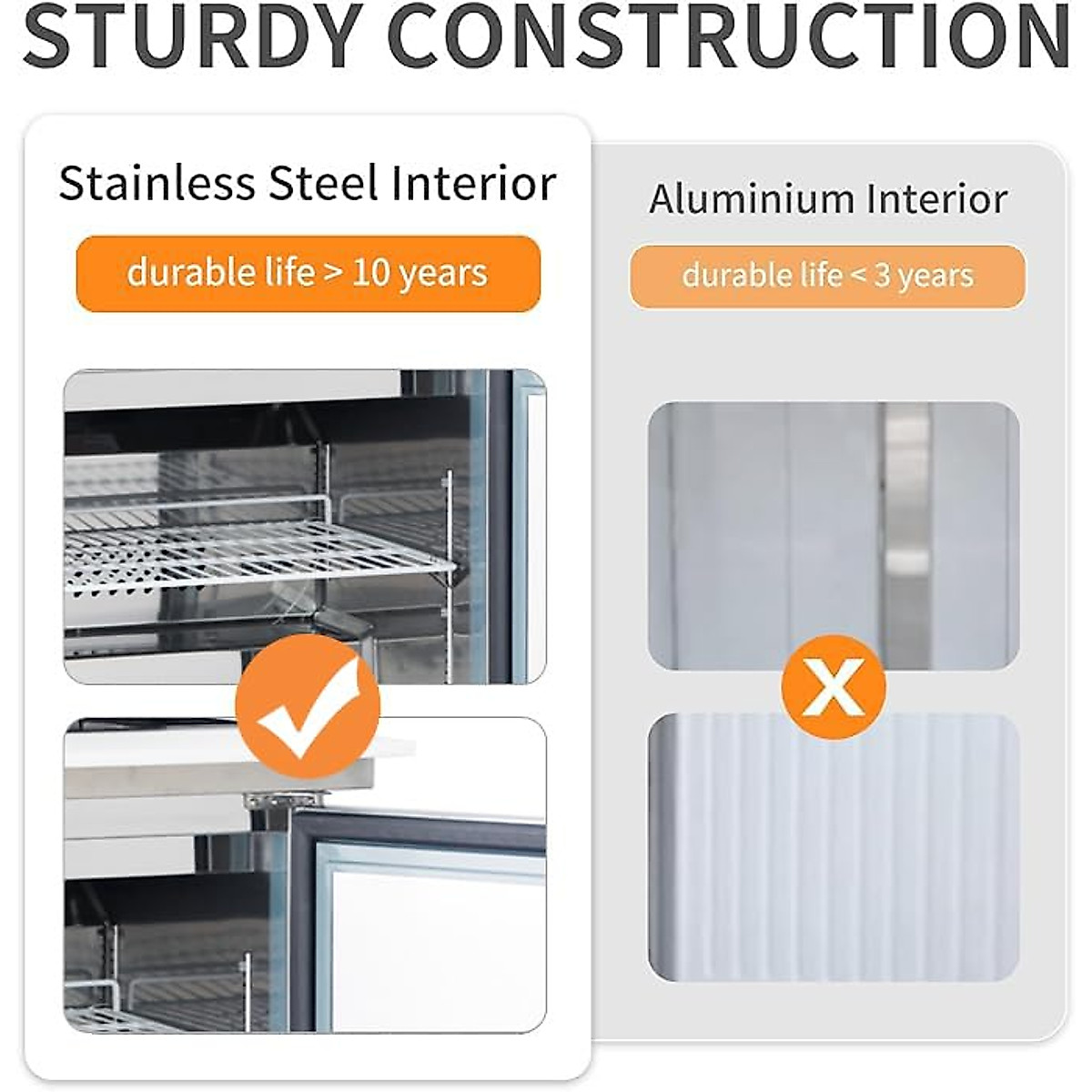 CHUMART 29" W Sandwich Salad Prep Table Refrigerator 9 Cu.Ft Commercial Refrigerators, Fan Cooling Food Prep Fridge with 8 Pans, Salad Bar with Cut Board for Buffet Restaurant, Bar, Shop, etc