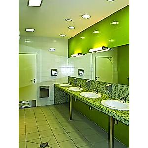 Lithonia Lighting EU2C M6 Emergency Light with 2 LED Lamps, Square, Ivory White