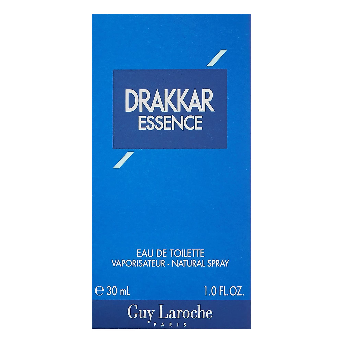 Drakkar Essence by Guy Laroche Eau de Toilette Spray - Aromatic Fougere Fragrance for Men - Blend of Grapefruit and Icy Mint, Followed by Rich Woody Notes Mixed with Lavender and Sage - 1 oz