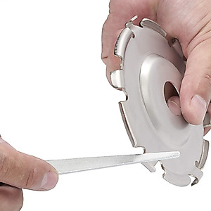 Trend 3-Inch Fine Diamond Mini Tapered File for Woodworking, Gardening & Domestic Tooling, DWS/TF3M/F