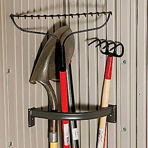 Lifetime 60079 Outdoor Storage Dual Entry Shed, 15 x 8 ft, Desert Sand