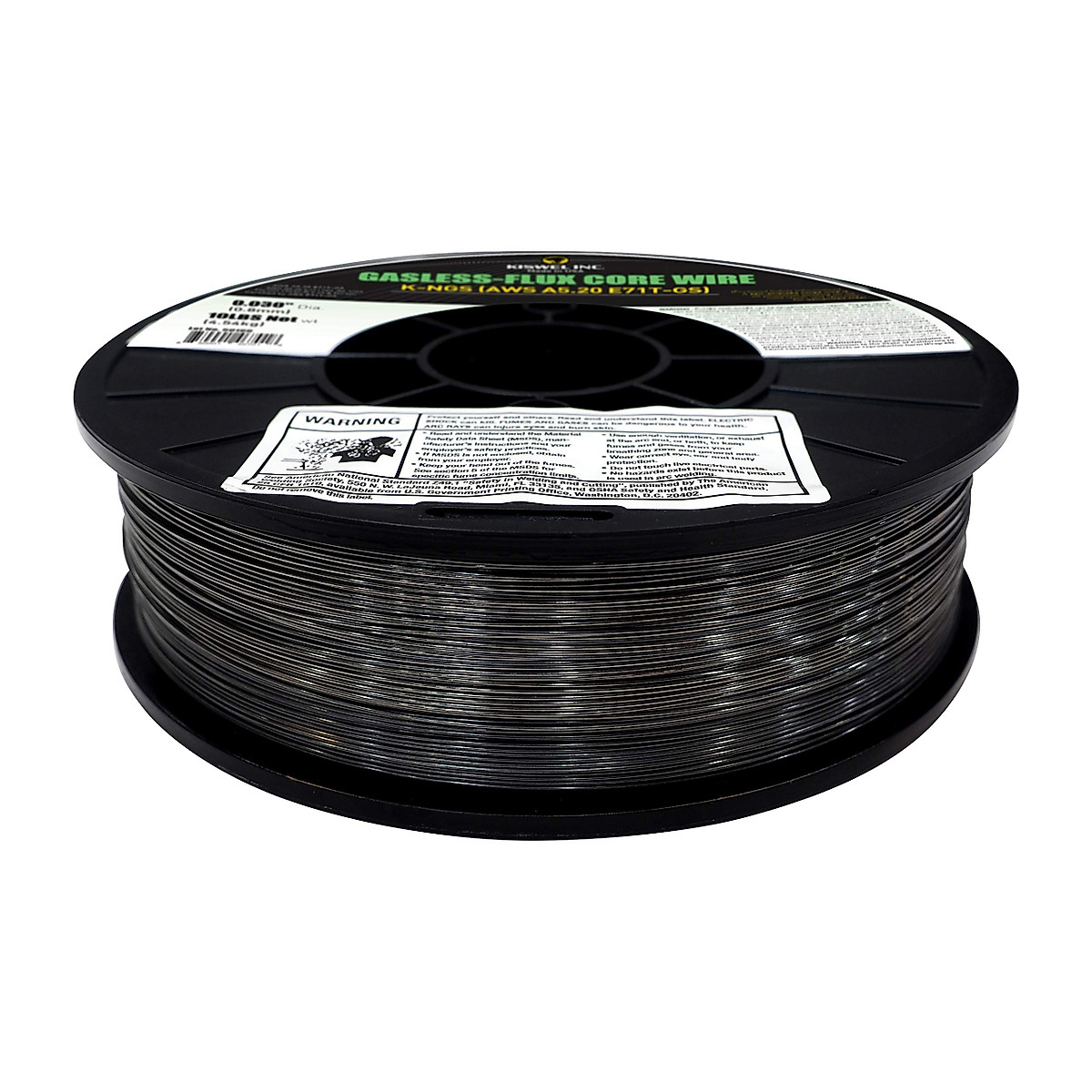 Kiswel USA K-NGS E-71TGS 0.030in. Dia 10lb. Gasless-Flux Core Wire Welding wire Made in USA