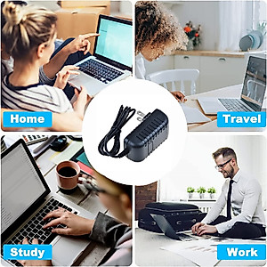 Dysead AC/DC Adapter for Panasonic KX-TGM420 KX-TGM420W KX-TGM420AZB Handset Amplified Bluetooth DECT 6.0 Digital Cordless Answering Phone Telephone System