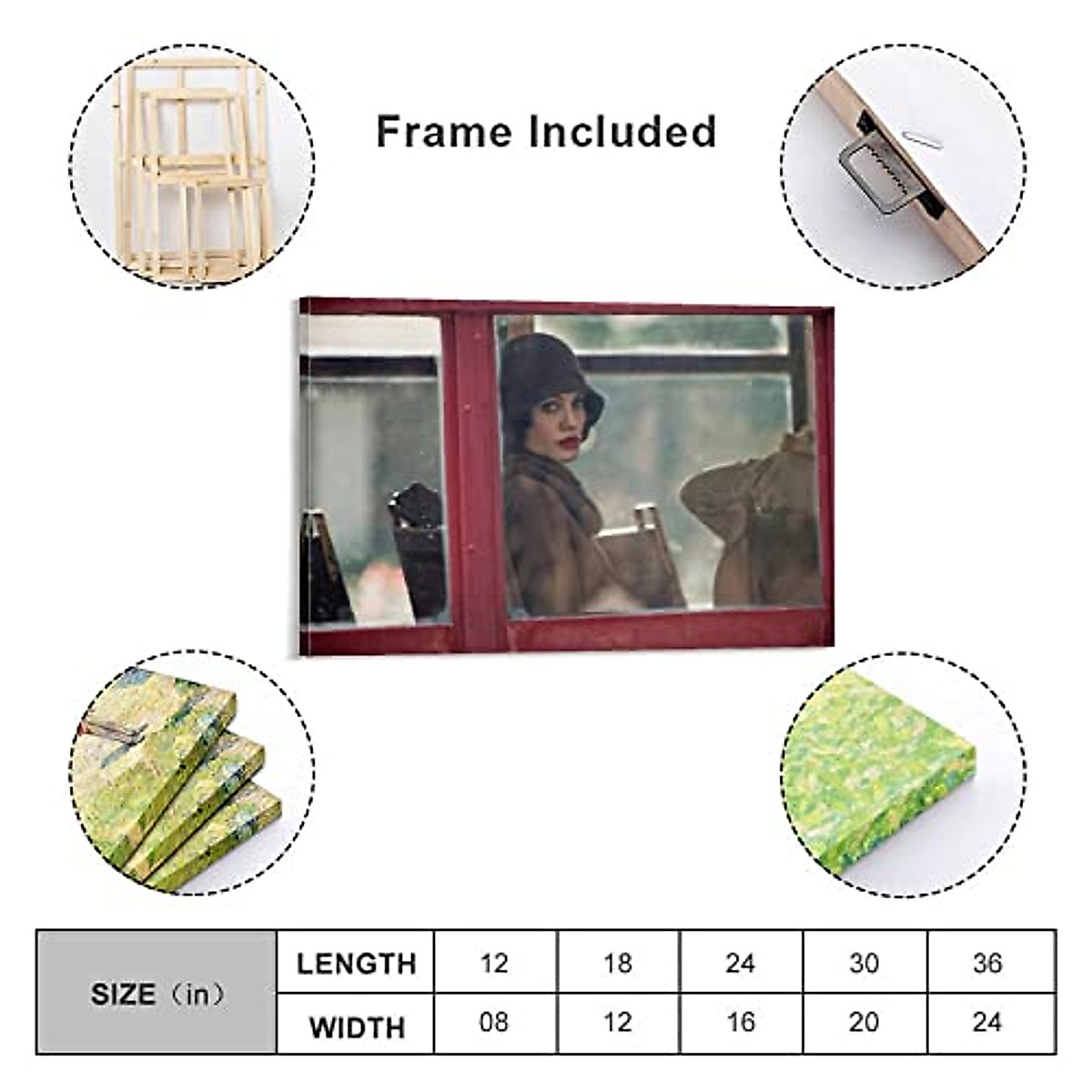 KAYLRE Changeling Romantic Simplicity Posters for Room Classic Movie Art Posters Art Print Wall Photo Paint Poster Hanging Picture Family Bedroom Decor Gift 20x30inch(50x75cm)