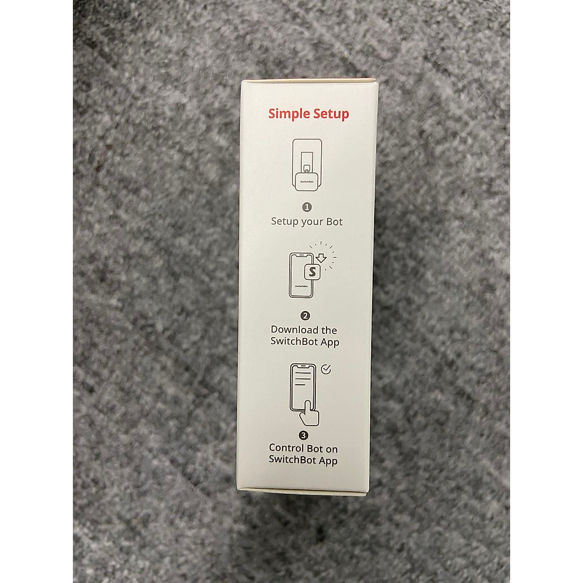 SwitchBot Smart Switch Button Pusher - No Wiring, Bluetooth App or Timer Control, Add SwitchBot Hub Mini to Make it Compatible with Alexa, Google Home, IFTTT (white)