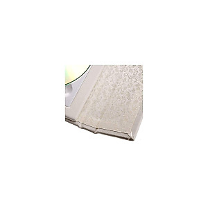 Flashpoint Adorama Overlapping CD Holder with Cover Window, Holds 1 CD, White