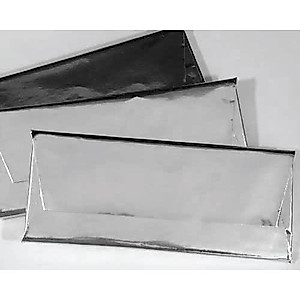 Candy Bar Foil for Overwrapping Chocolate Candy Bars - Silver