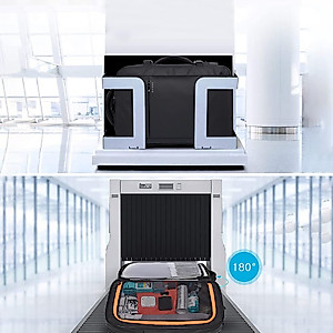 BANGE 35L Travel Backpacks,Weekender Expandable Carry-On Backpack for Airplanes, Waterproof 17.3 inch Laptop Backpack for Men and Women