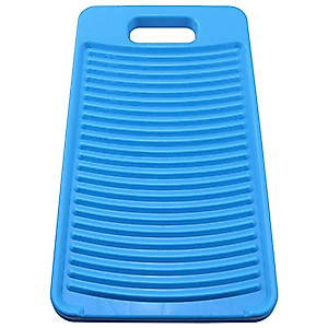 ZYAMY Antiskid Mini Washboard Plastic Washing Board Household for Kids Shirts Clean Laundry Lime Washboard for Laundry, Blue